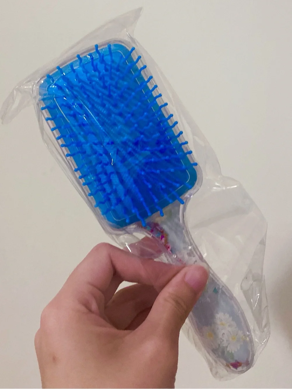 Sanrio | Hair | Sanrio Cinnamoroll Blue Floral Sequin Paddle Hair Brush ...